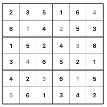 LinkedIn Mini Sudoku #152 Answer - January 10, 2026 Solution - LKDN Games
