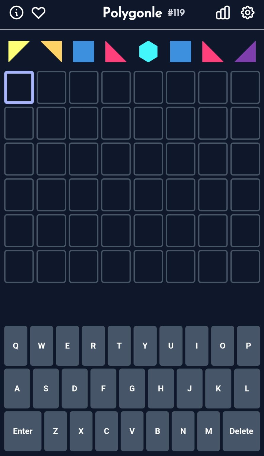 Polygonle today ‎👉 [current_date format='F Y'] Answers - Phone Numble